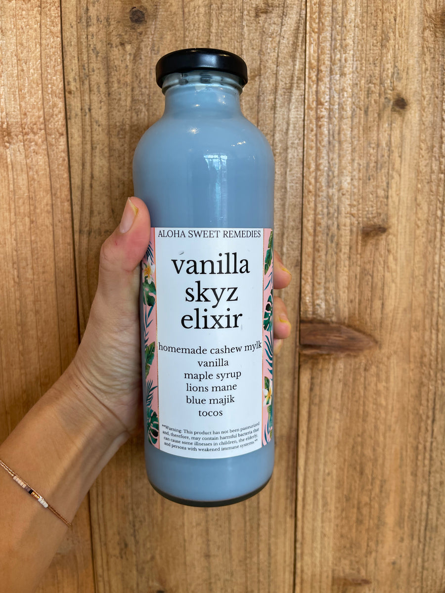 Vanilla Skyz Elixir – aloha sweet remedies & juice co.
